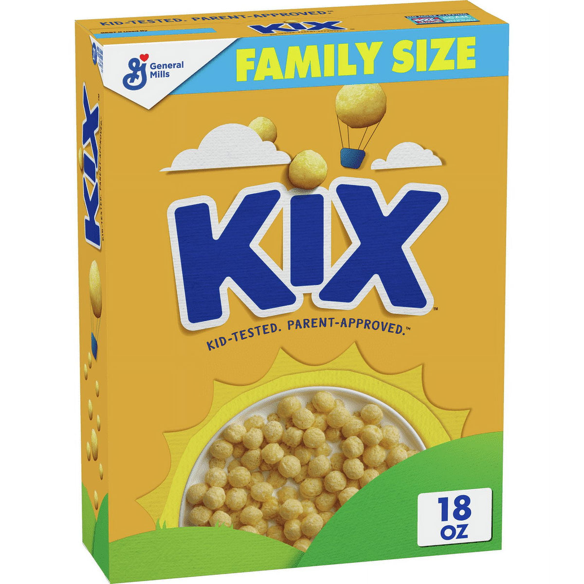 Kix Crispy Corn Puffs Whole Grain Breakfast Cereal, 18 oz. — Eclat Trade