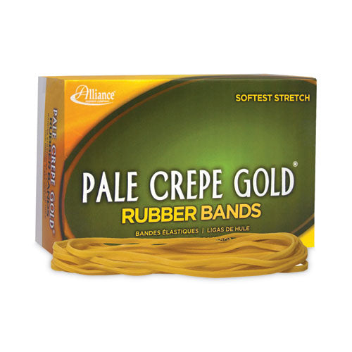 Pale Crepe Gold Rubber Bands, Size 117b, 0.06" Gauge, Golden Crepe, 1 ...